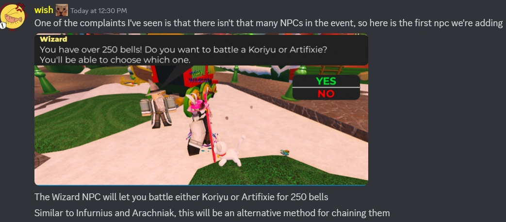 wish is making the winter legend easier to chain :DDDDD | Fandom