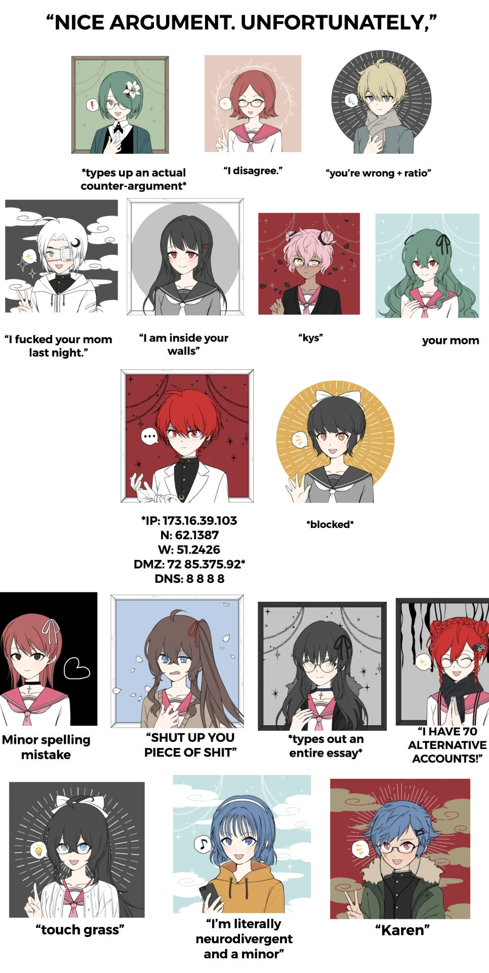 Nice argument, Unfortunately… | Fandom