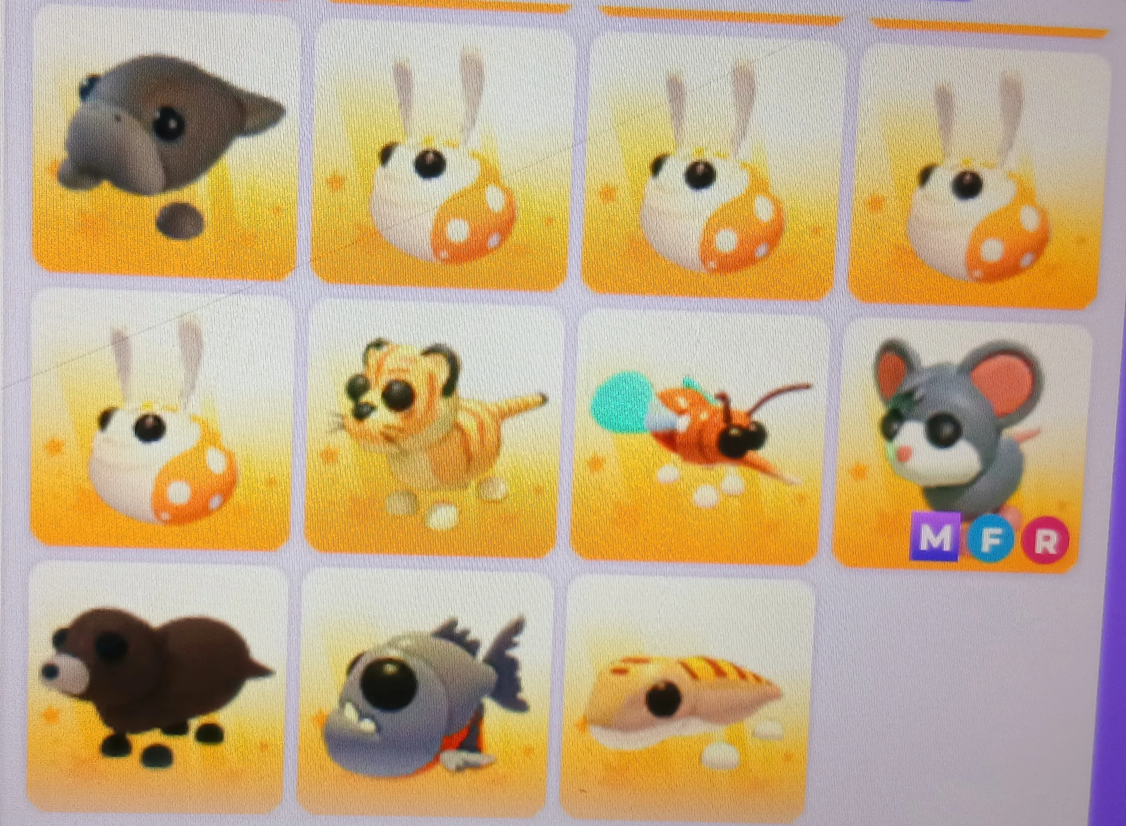 Trading my semi-poor (I inventory for better pets | Fandom