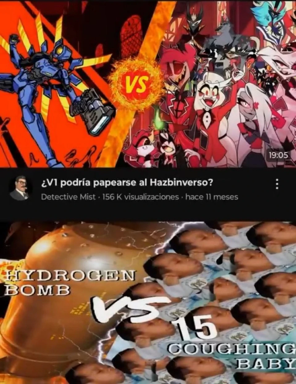 Hydrogen bomb vs. 15 coughing babies | Fandom