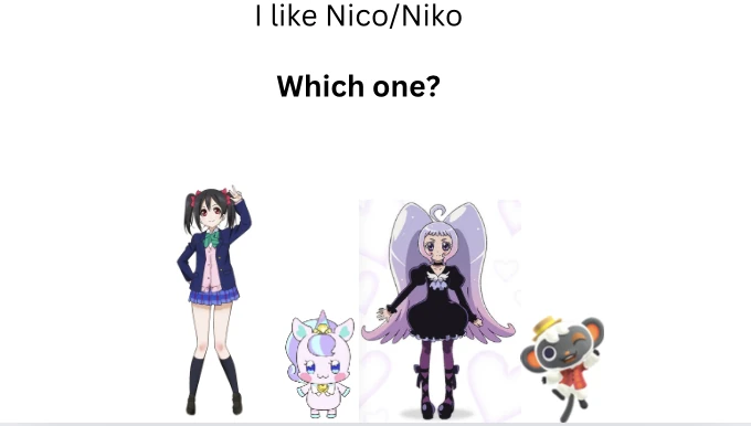 I like Nico/Niko. Which one? | Fandom