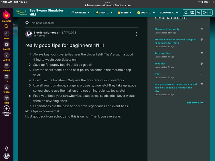 my first EVER post on fandom be like: | Fandom