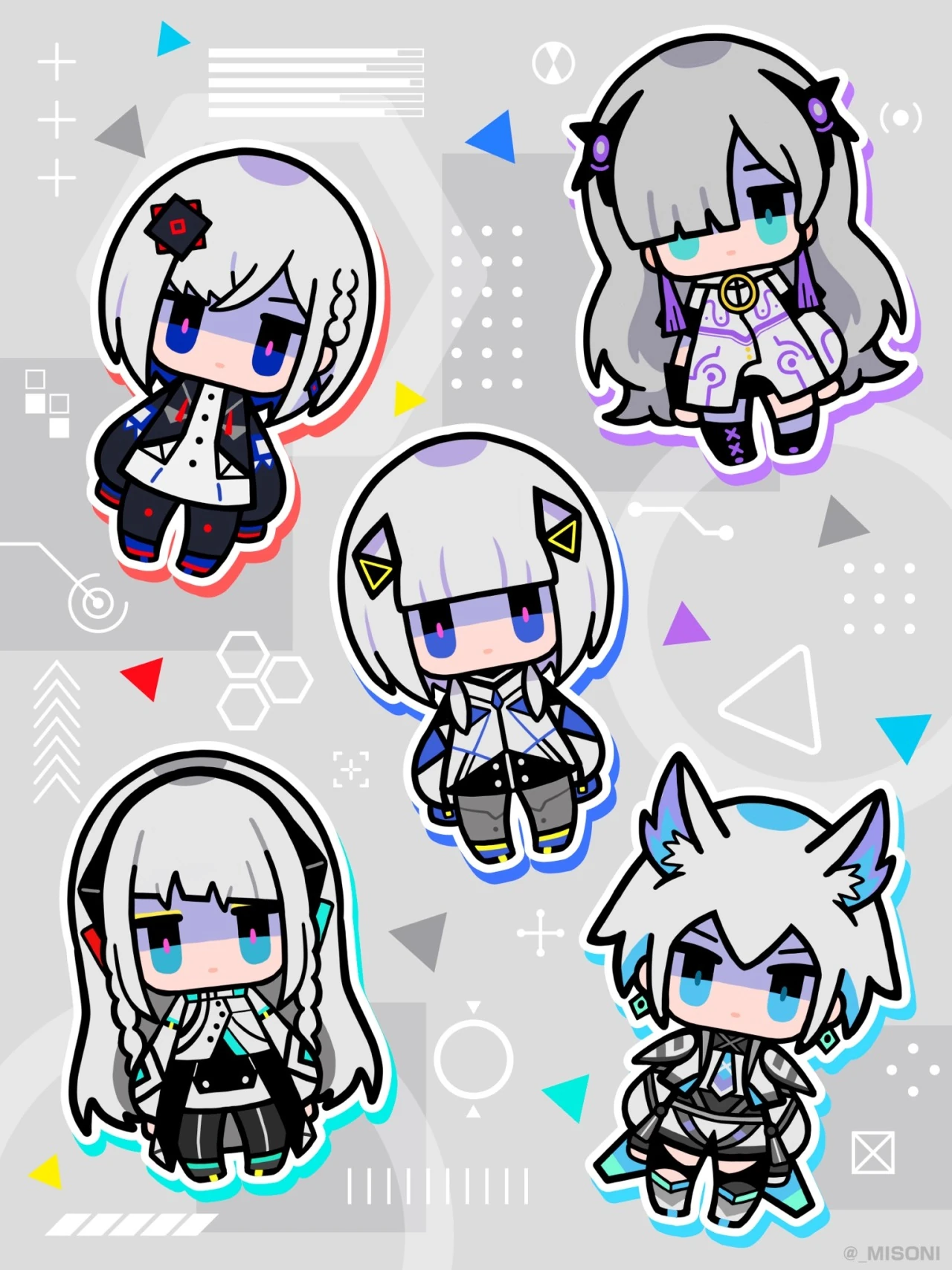 Musical isotope chibis | Fandom