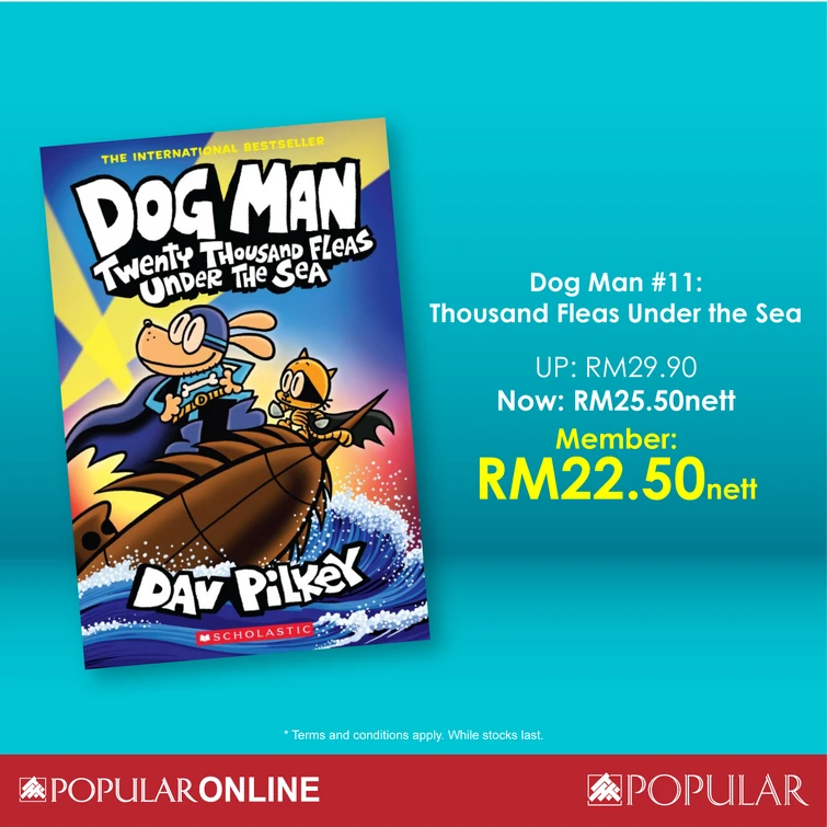 Dog Man: Twenty Thousand Fleas Under the Sea - Now in Paperback from ...