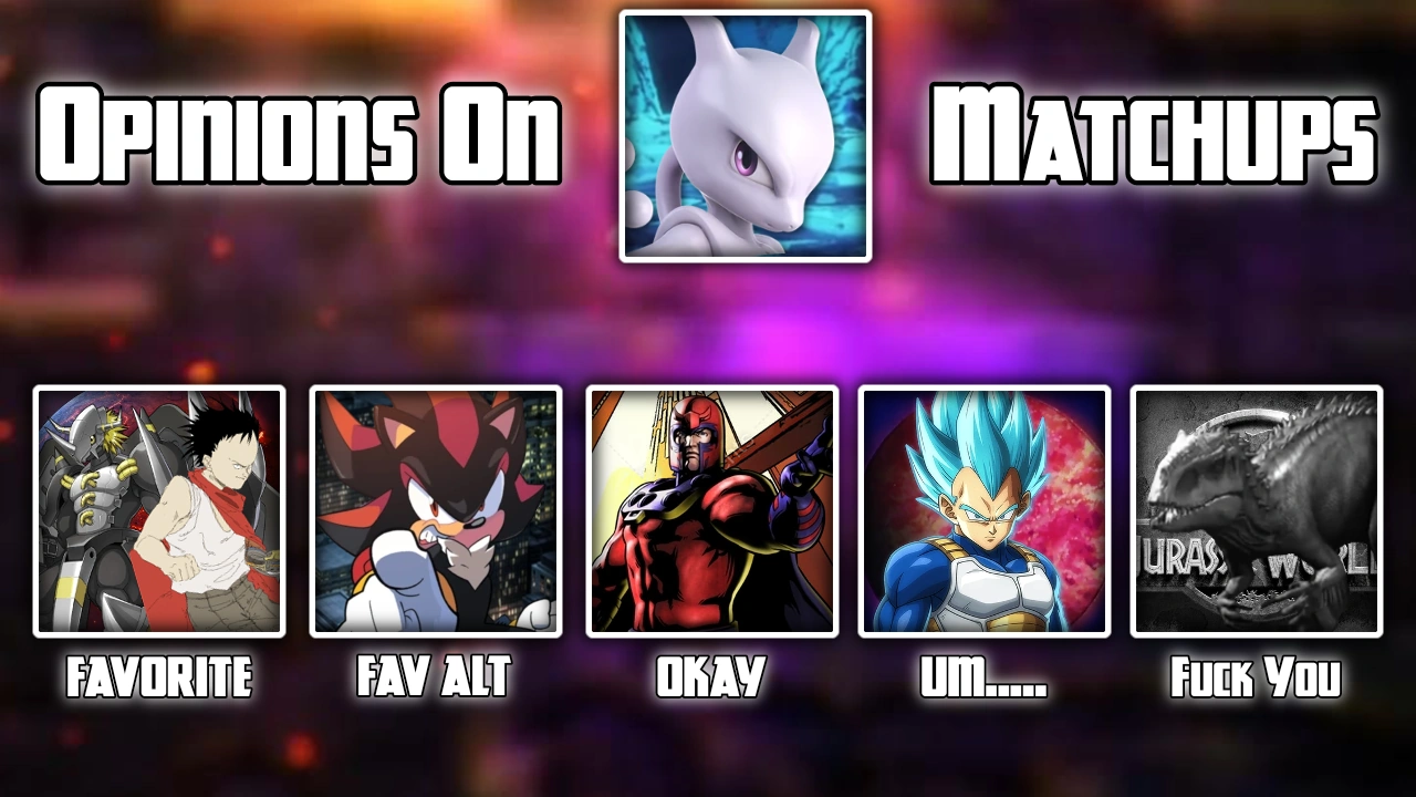 Opinions on Mewtwo's Matchups | Fandom