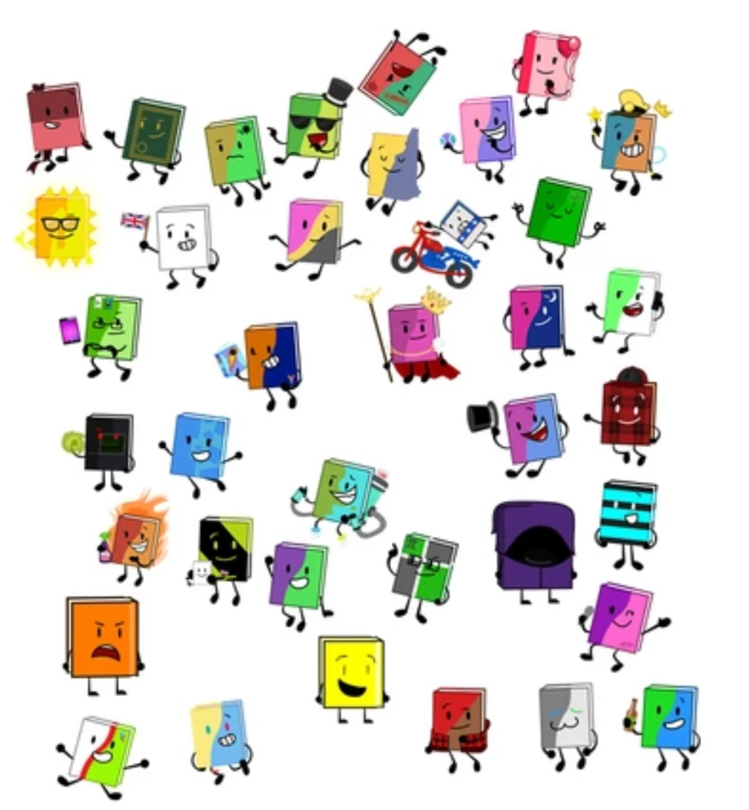 Compare and contrast the BFDI community with the TWOW (Ten Words of ...