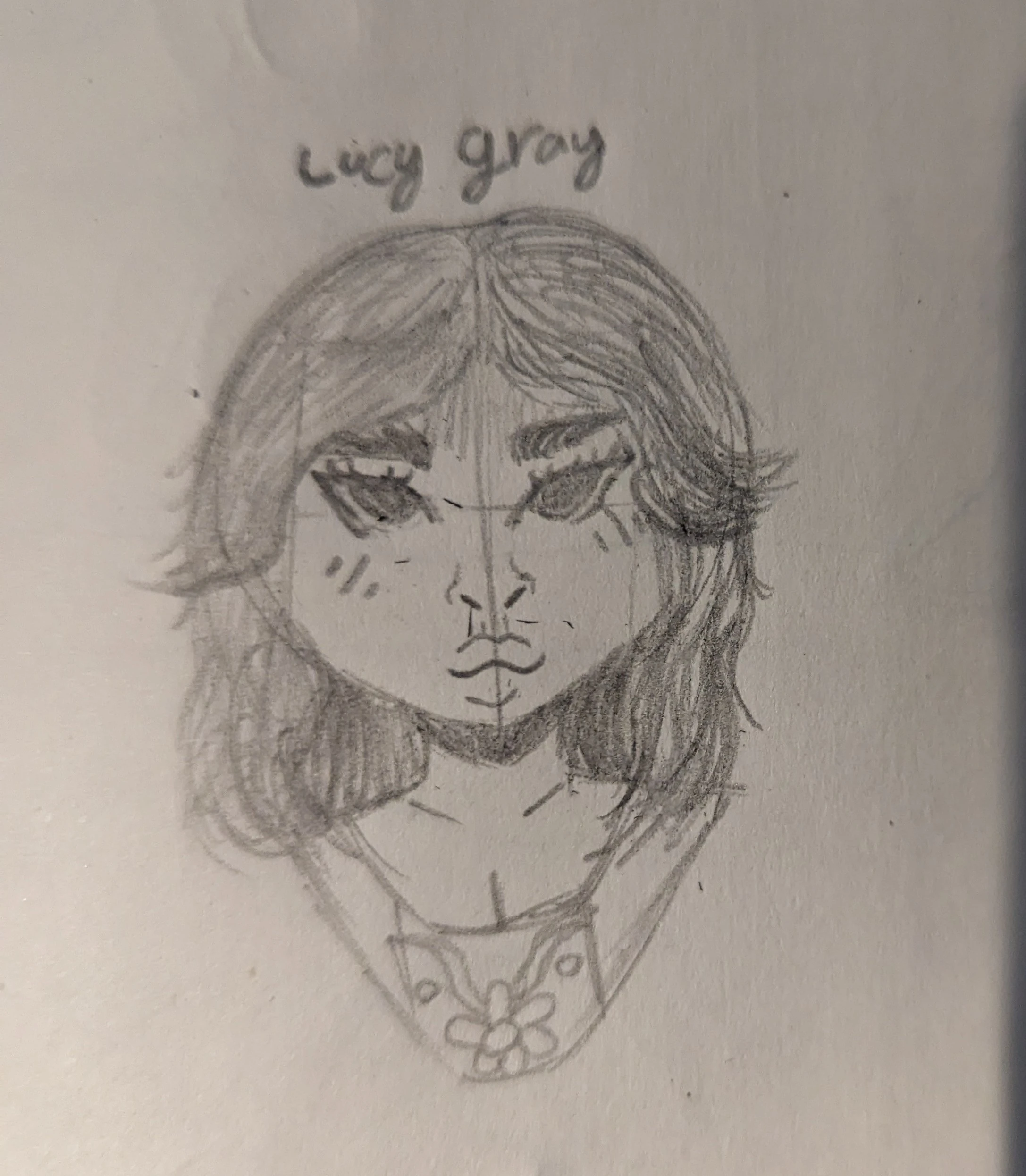 Okay soo I can sorta draw humans sooo here is Lucy Gray | Fandom