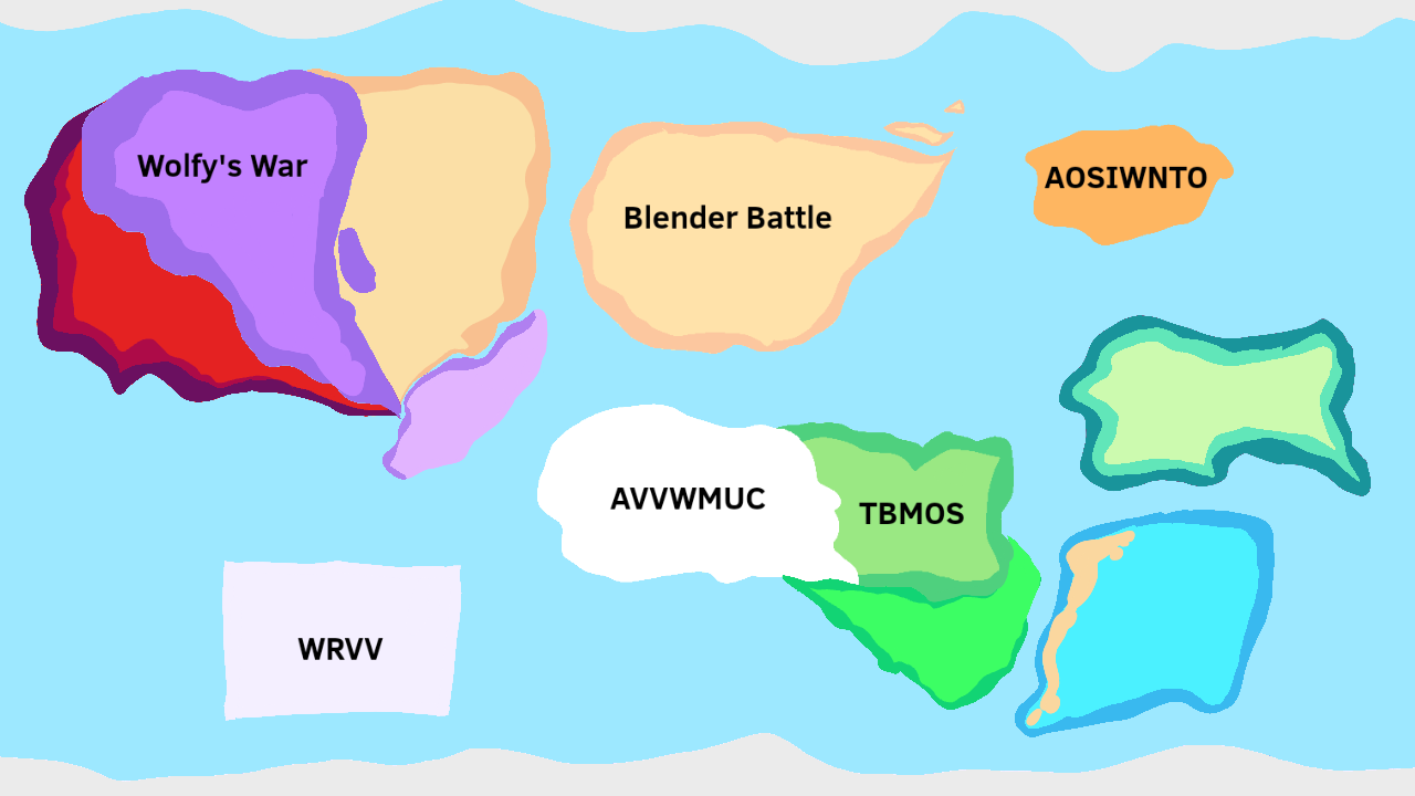 Updated Map of the Windz's Universe | Fandom