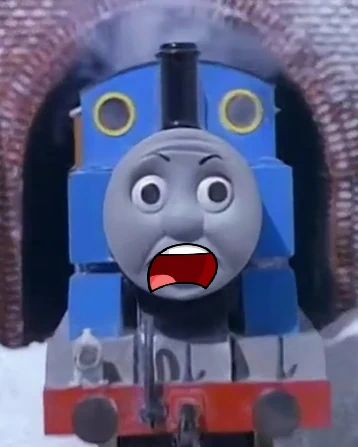 Thomas with a BFDI Mouth Asset | Fandom