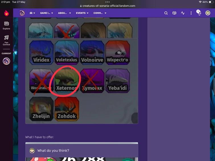 LF missing specs | Fandom