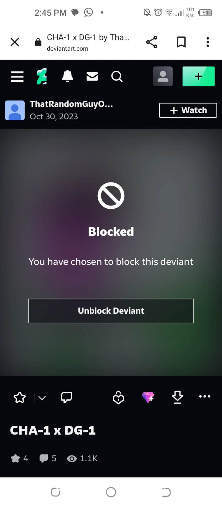 ThatRandomGuyOnline got blocked | Fandom