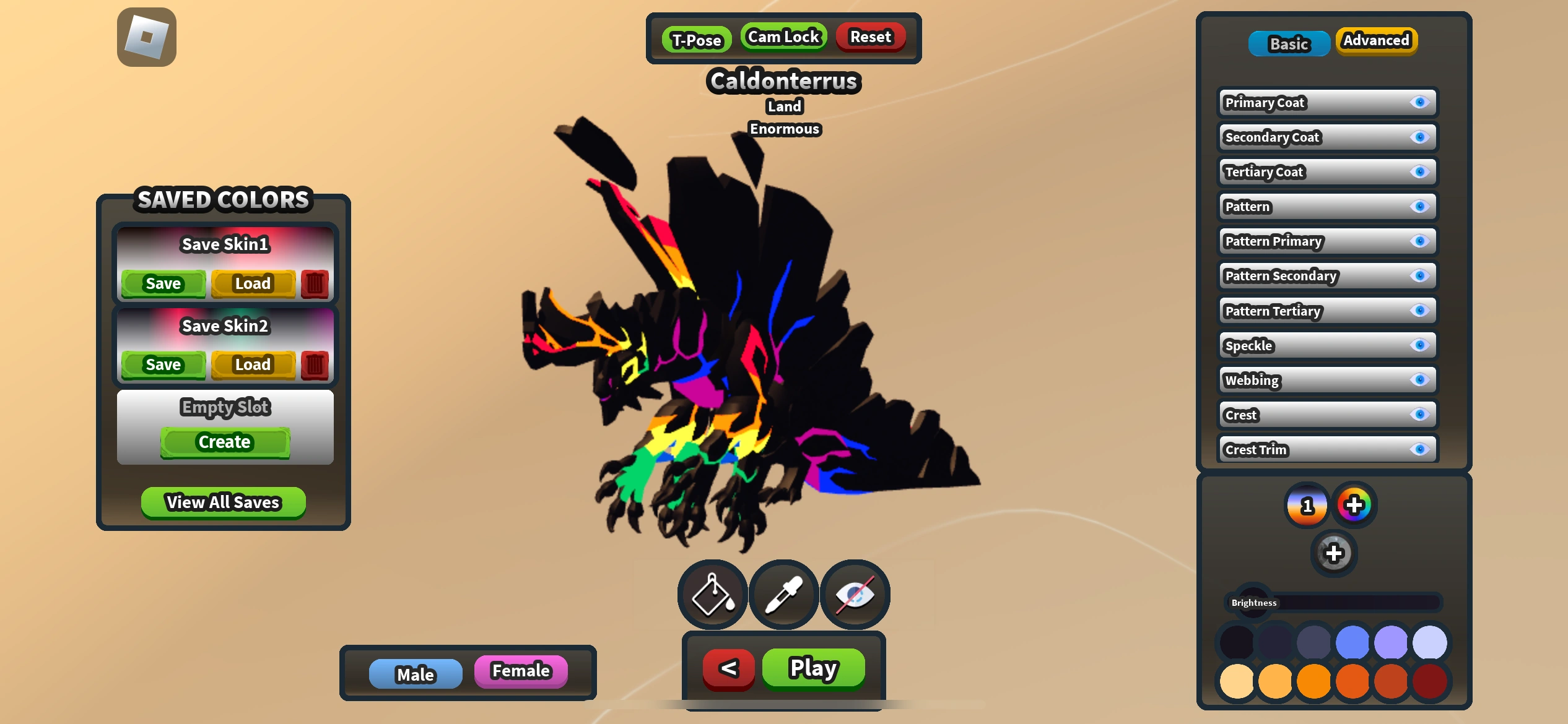 rainbow caldonterrus, rate it from 0-10 | Fandom