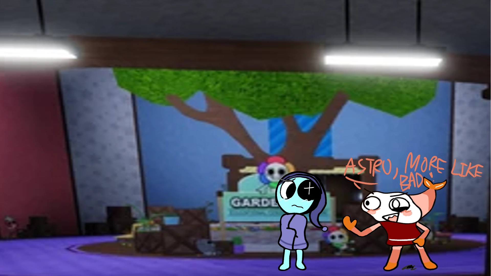 Shrimpo and Astro Interaction: but epically drawn by an alpha (REQUEST ...