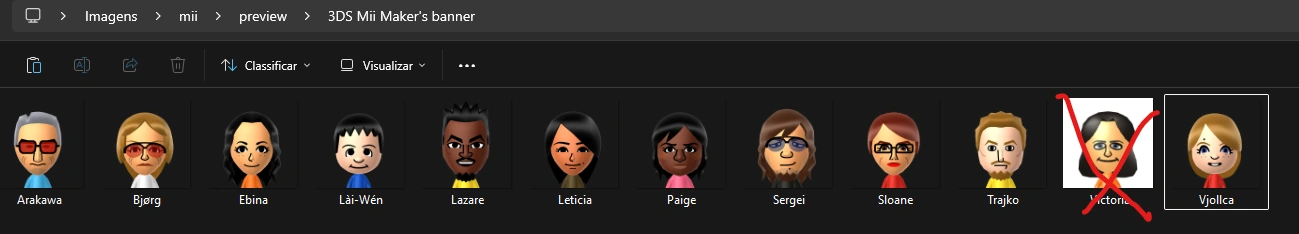 meet my custom 3DS Mii Maker's banner mii (Expert victoria of course ...