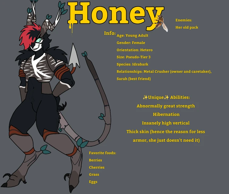 Idrabark oc Honey | Fandom