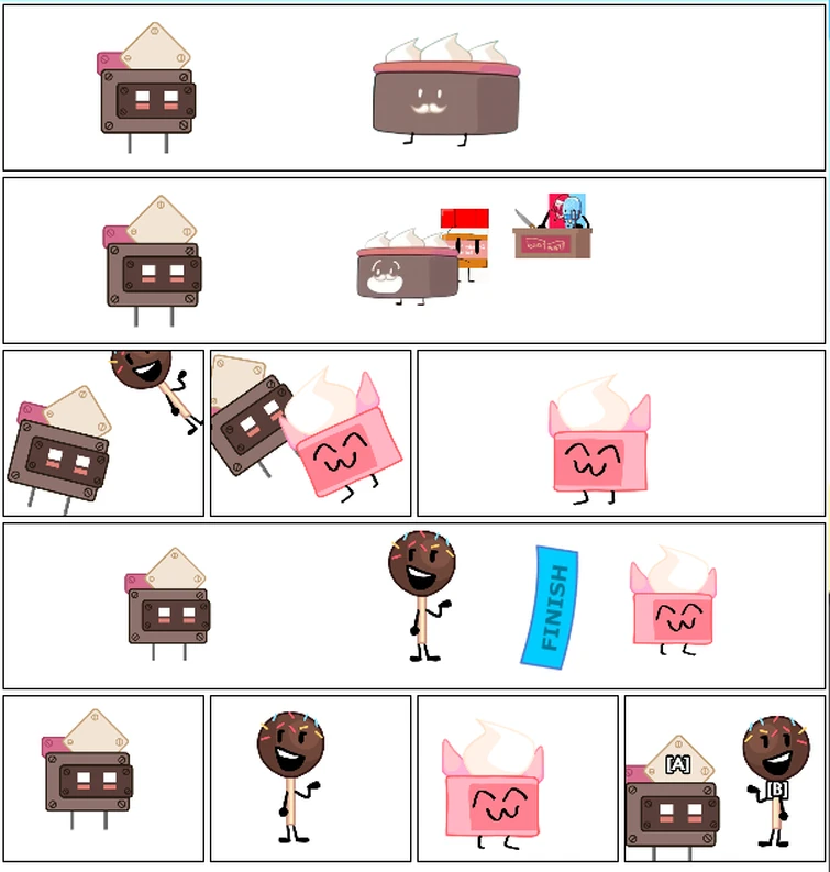 bfdi mini cake 4: all the other challenges combined | Fandom