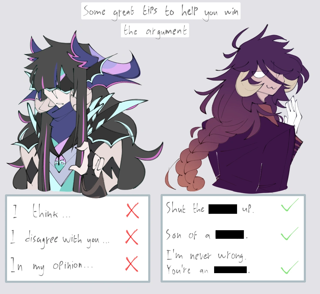 Some great tips on how to win an argument ft. Novus and Hellion | Fandom