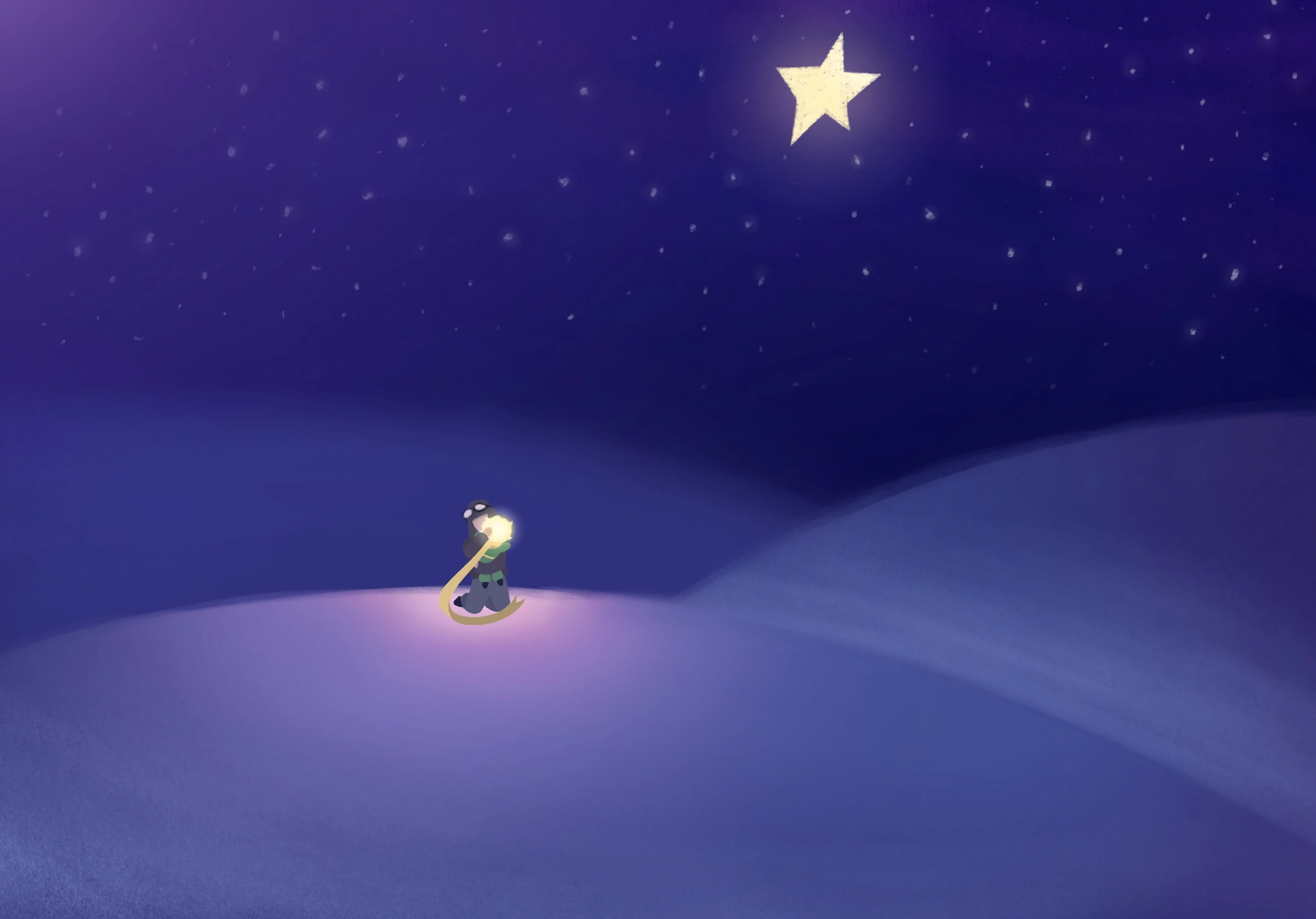 made some little prince art based on starlight desert | Fandom