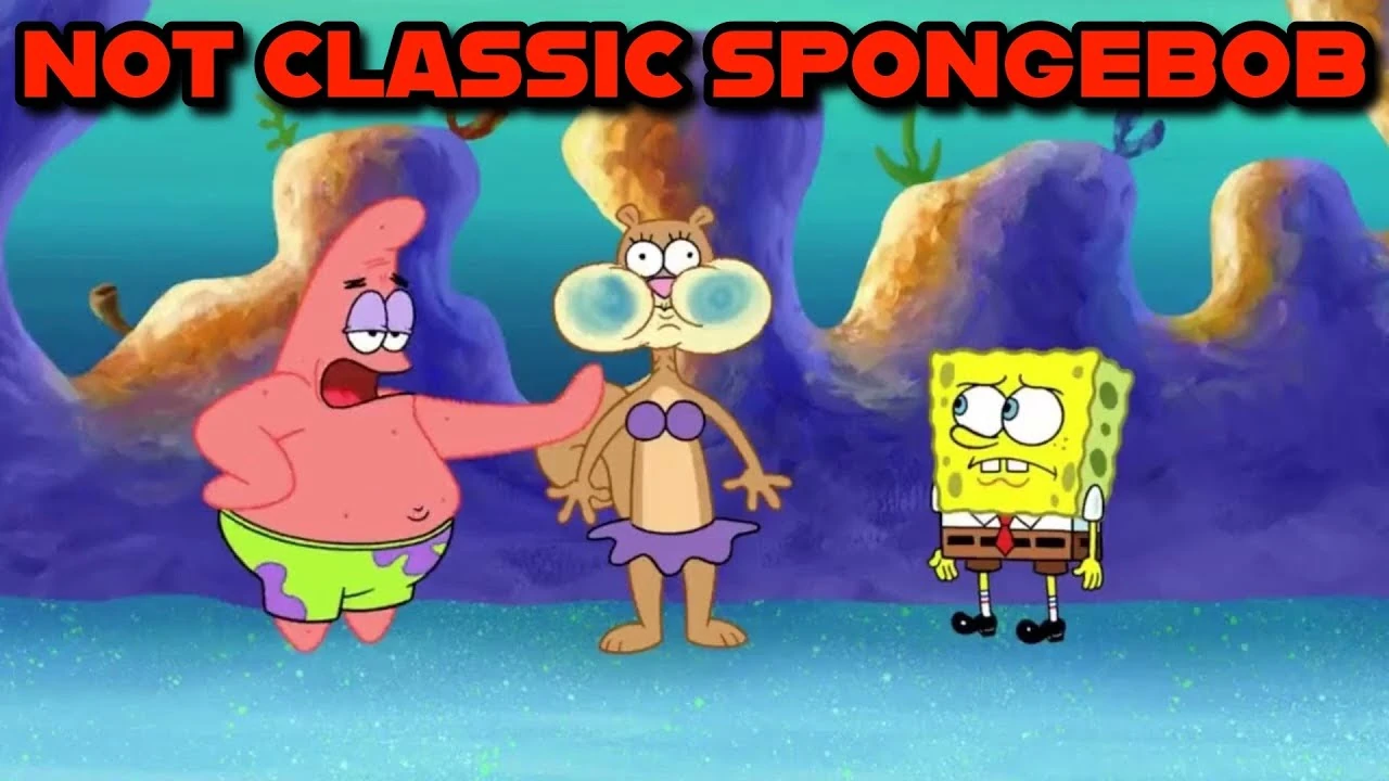 "Modern Spongebob Tried To Make A Classic Spongebob Episode" bro we ...