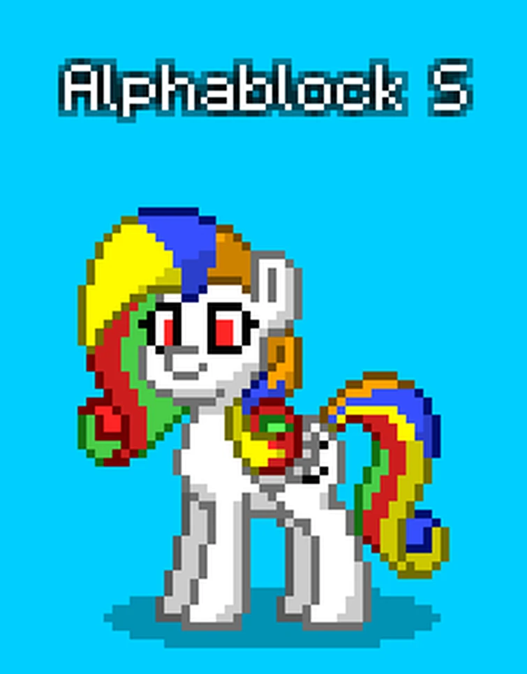 Alphablocks in Pony Town (Part 4) | Fandom