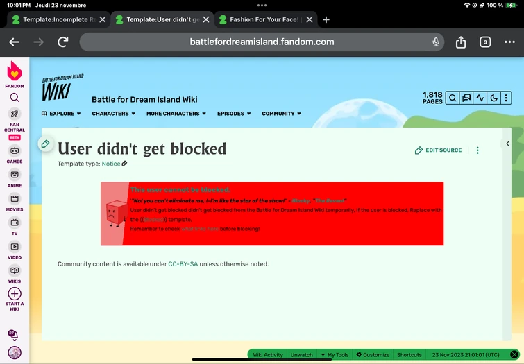 New Template | Fandom