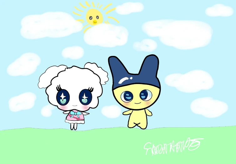 Mametchi & lovelitchi in the park | Fandom