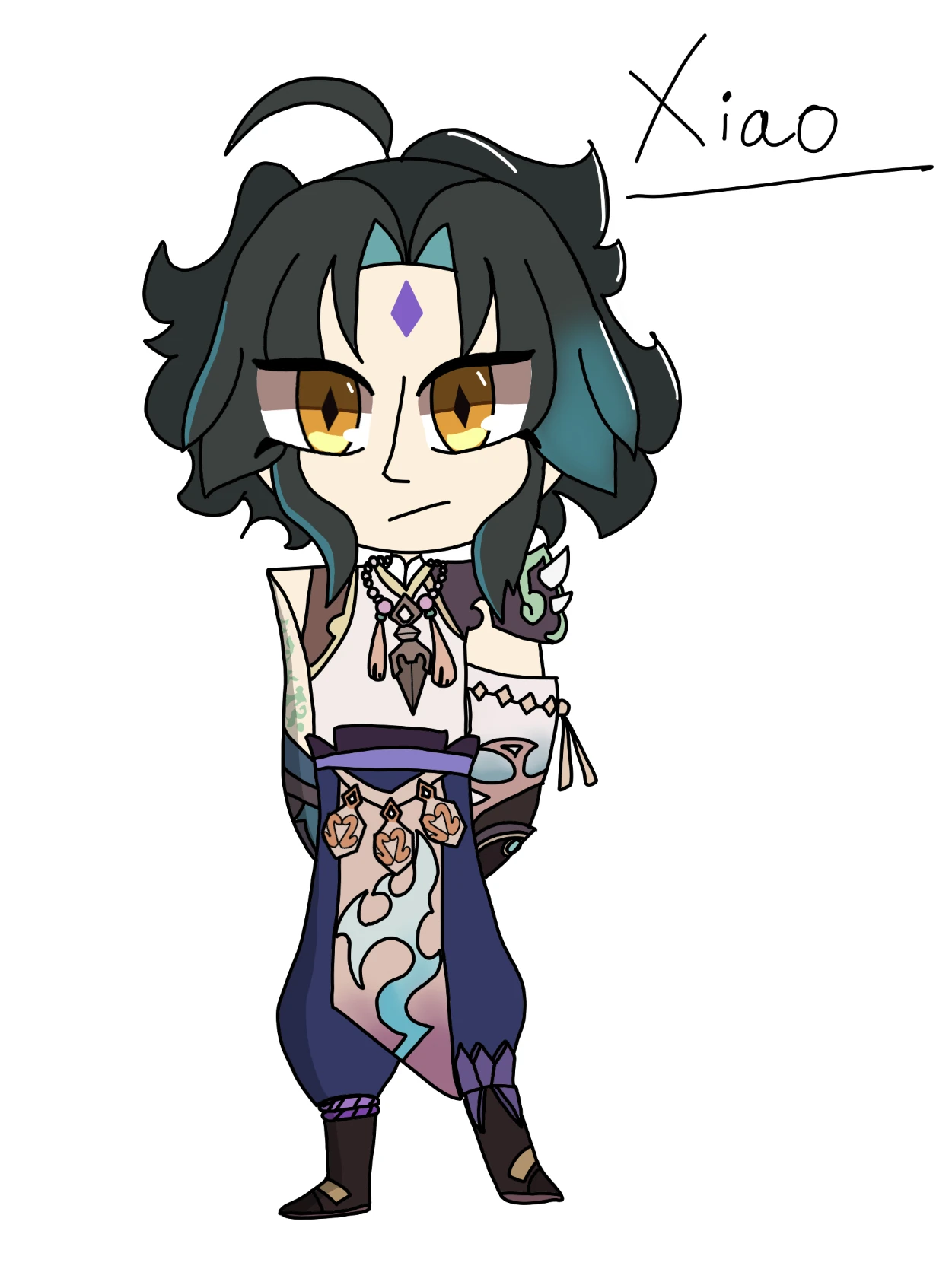 Xiao fan art | Fandom