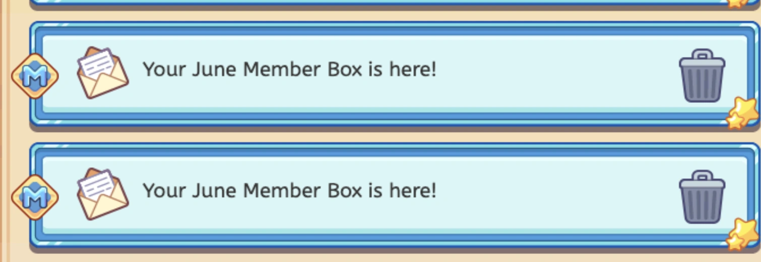 Did anyone else get the june member box twice? | Fandom