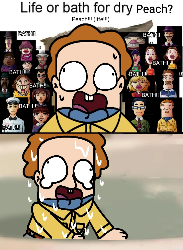 Life or bath for dry peach | Fandom