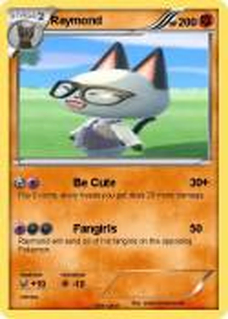 Animal Crossing Villager Pokemon Cards >:3 | Fandom