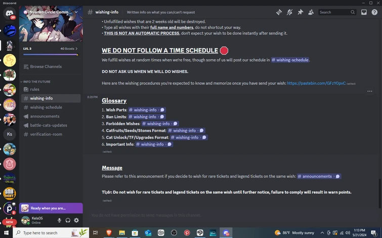 whats the discord password? | Fandom