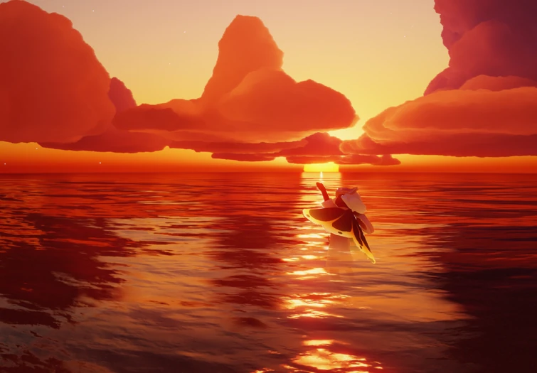 Silly little sunset photo | Fandom