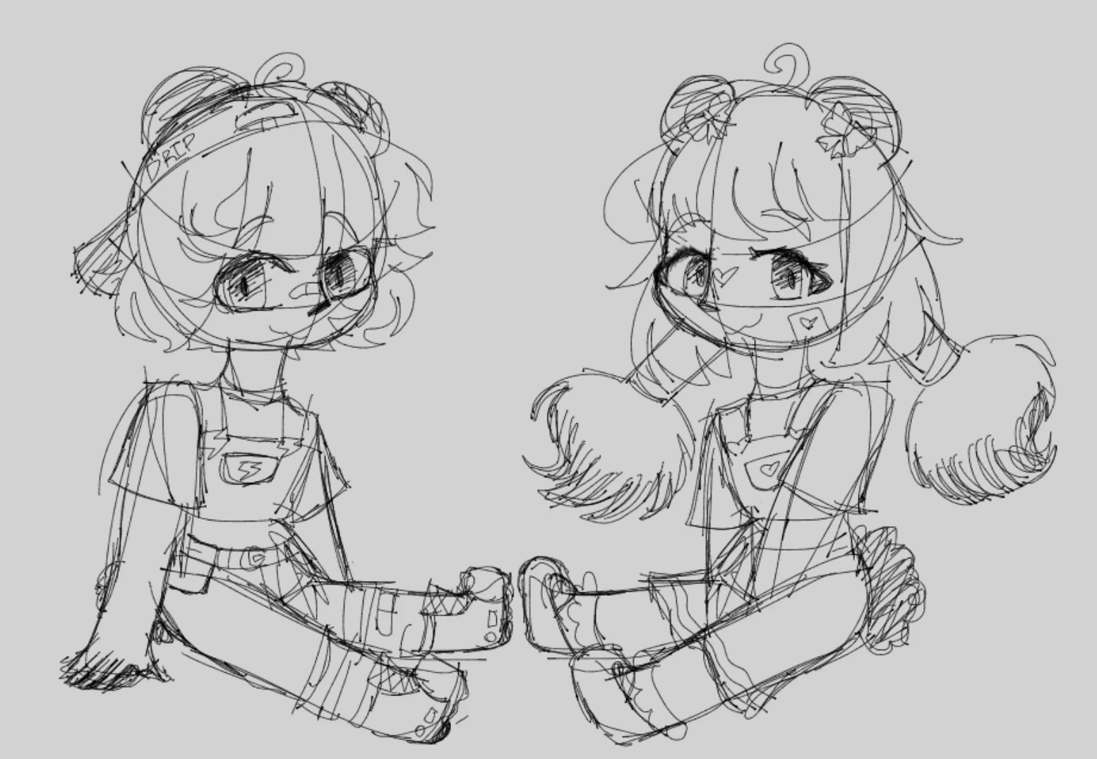 Pandy and Panda-Pa’s Squad Pt. 1 (Characters) (sKeTcH) | Fandom