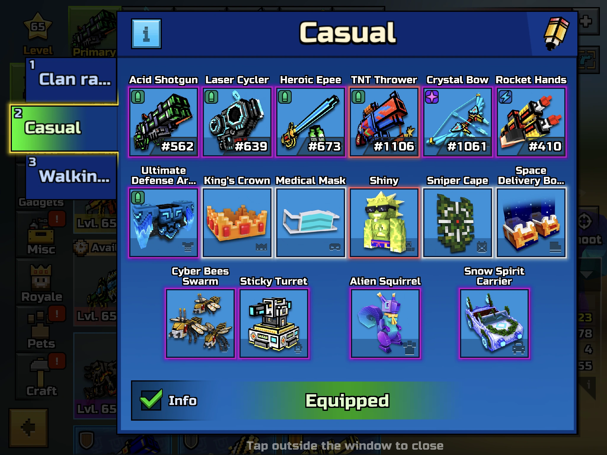 Loadout rate | Fandom