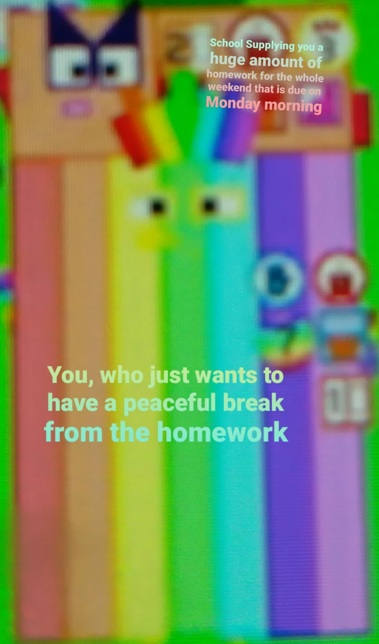 A funny Numberblocks Retro meme | Fandom