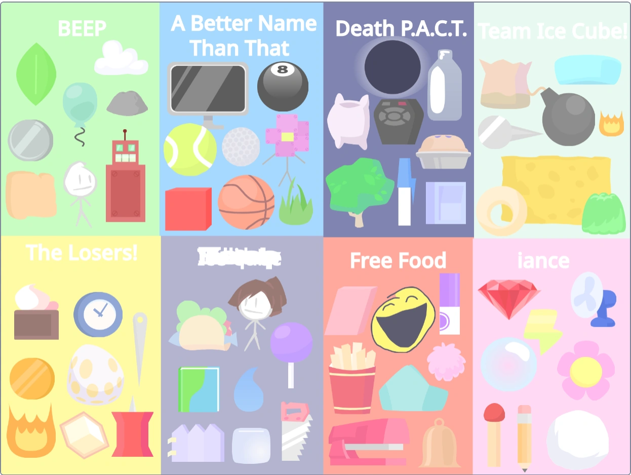 BFB Minus eliminations | Fandom