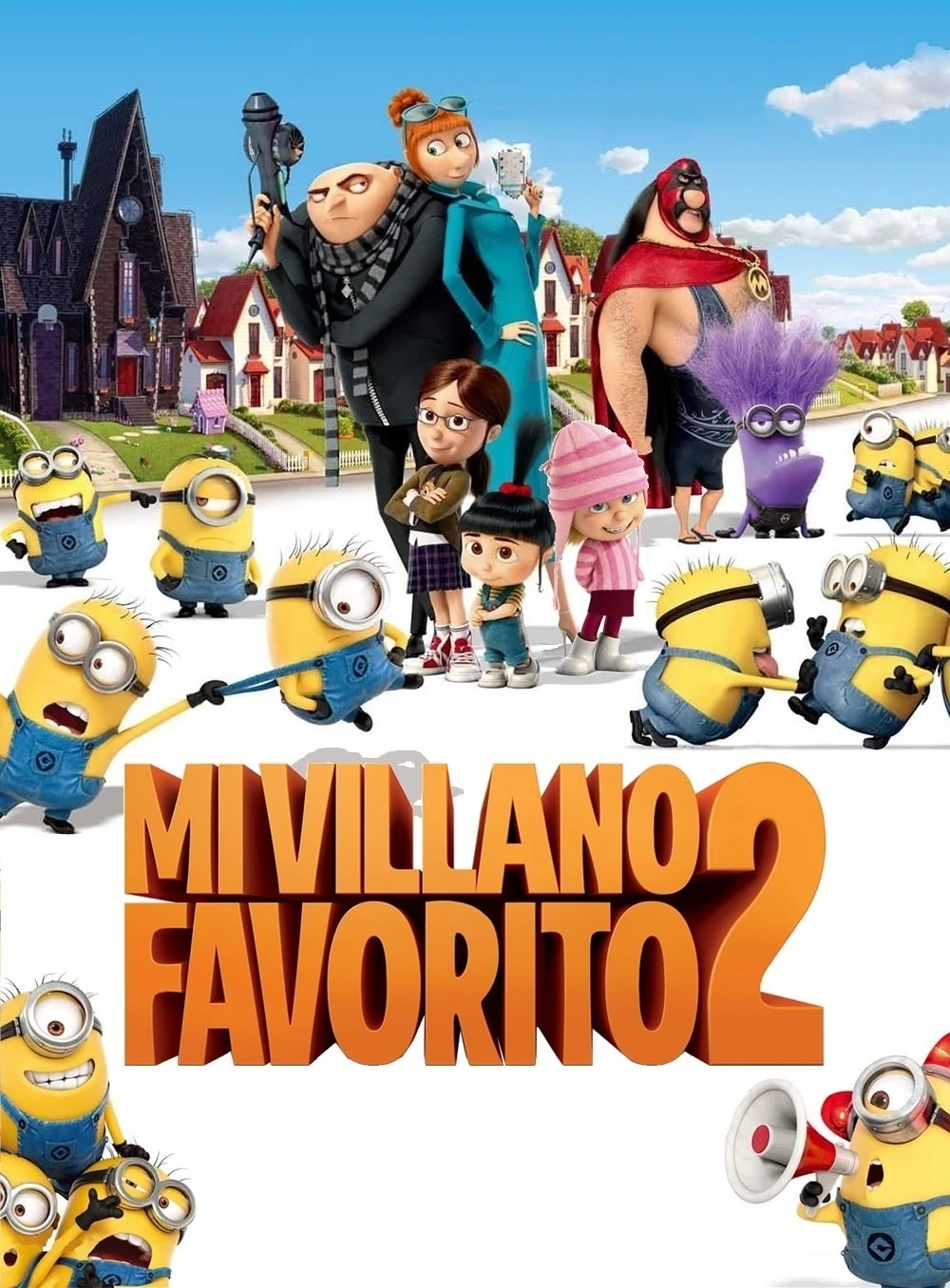 Mi Villano Favorito 2 Dibujo De Margo Y Antonio Mi Villano Favorito