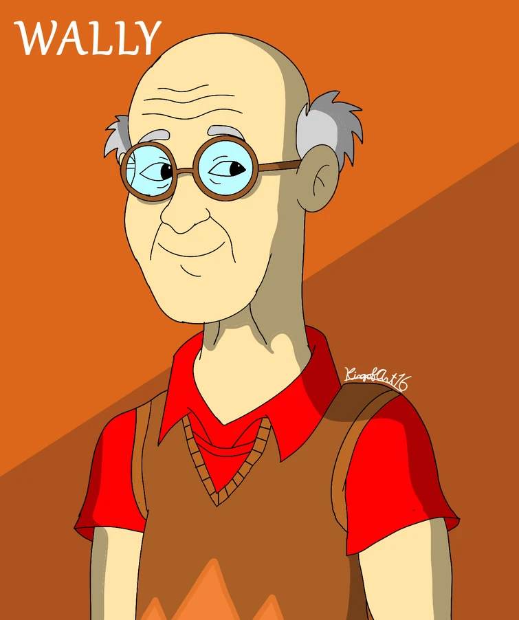 This is my version of Wally. Yes, I just added it onto his fanart ...