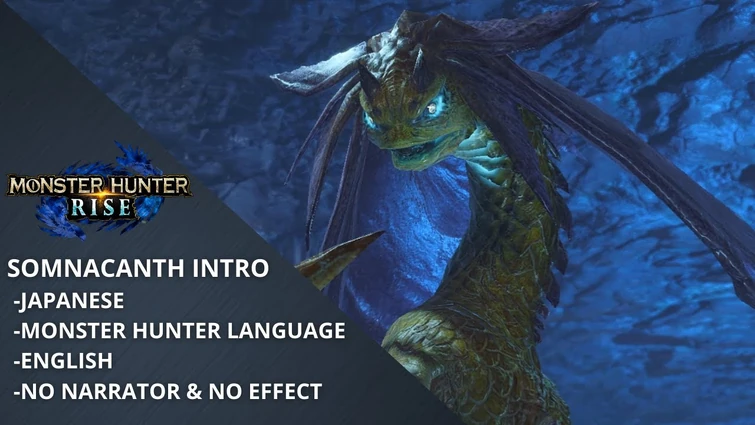 Monster Appreciation Week: Somnacanth | Fandom