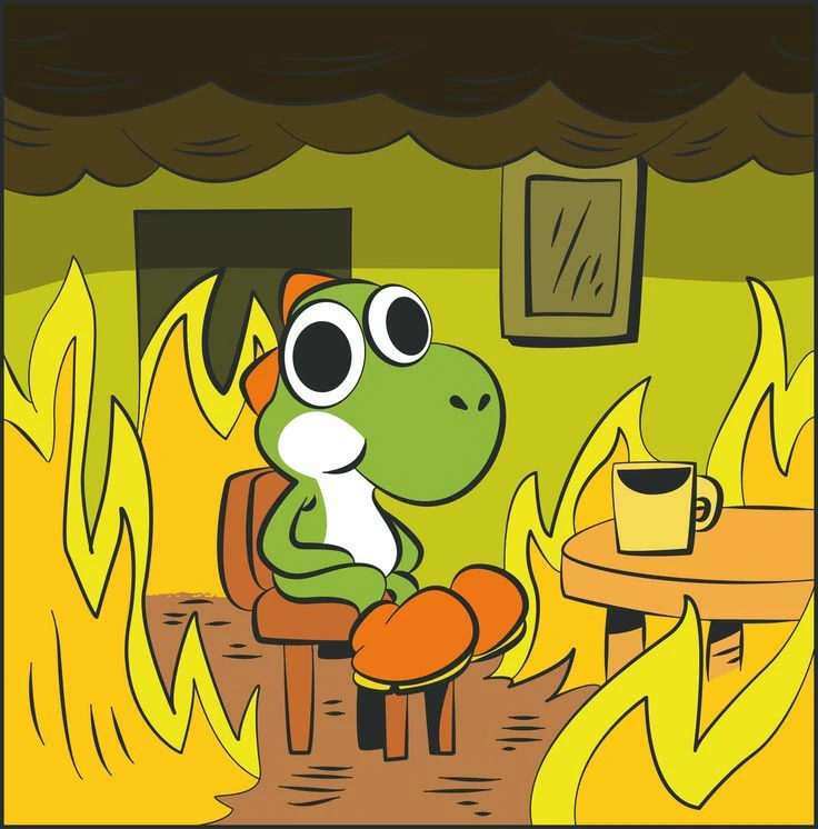 This is fine | Fandom