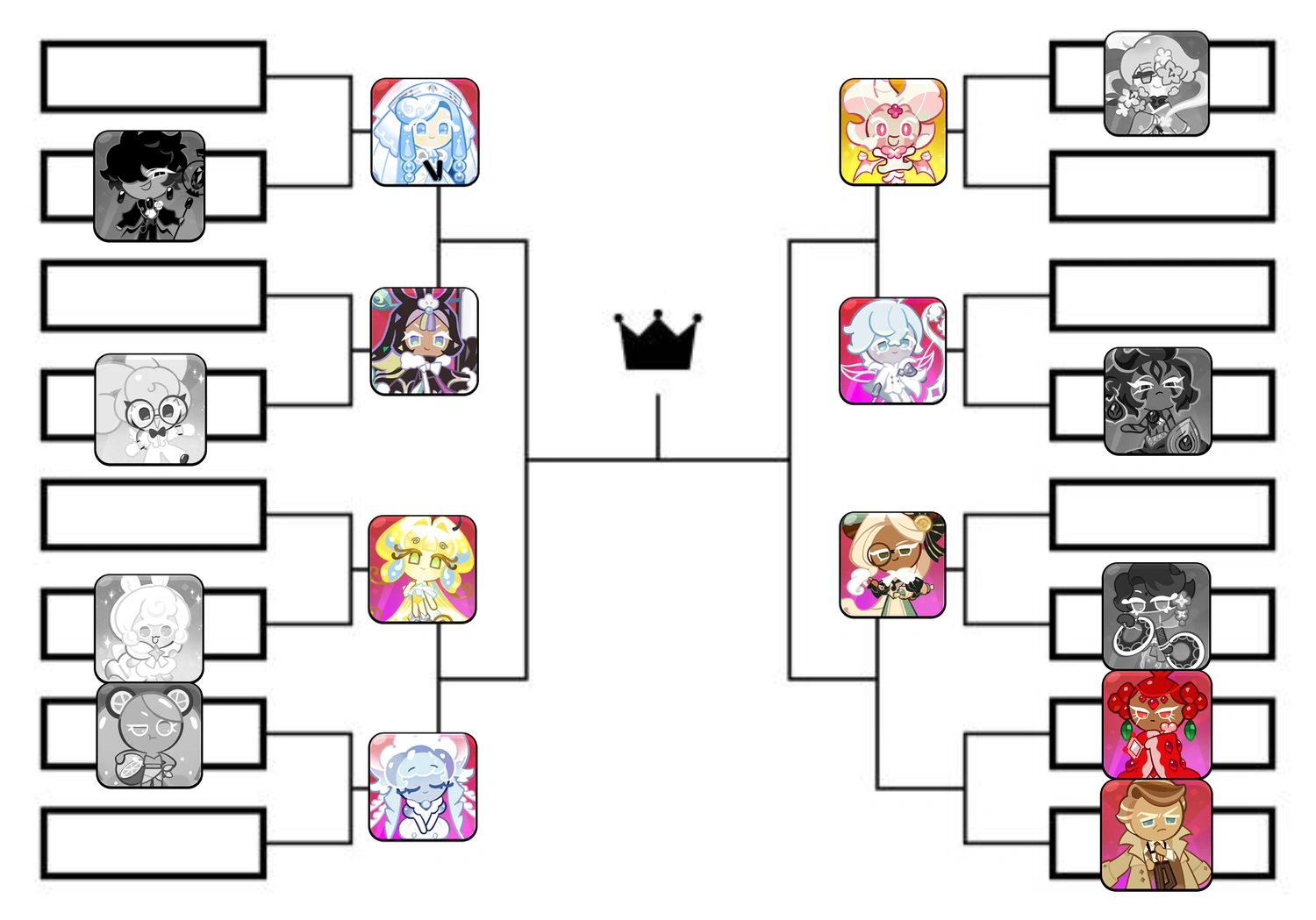 CRK Support Cookie Bracket Tournament! (Day 8 - Pomegranate VS Almond ...