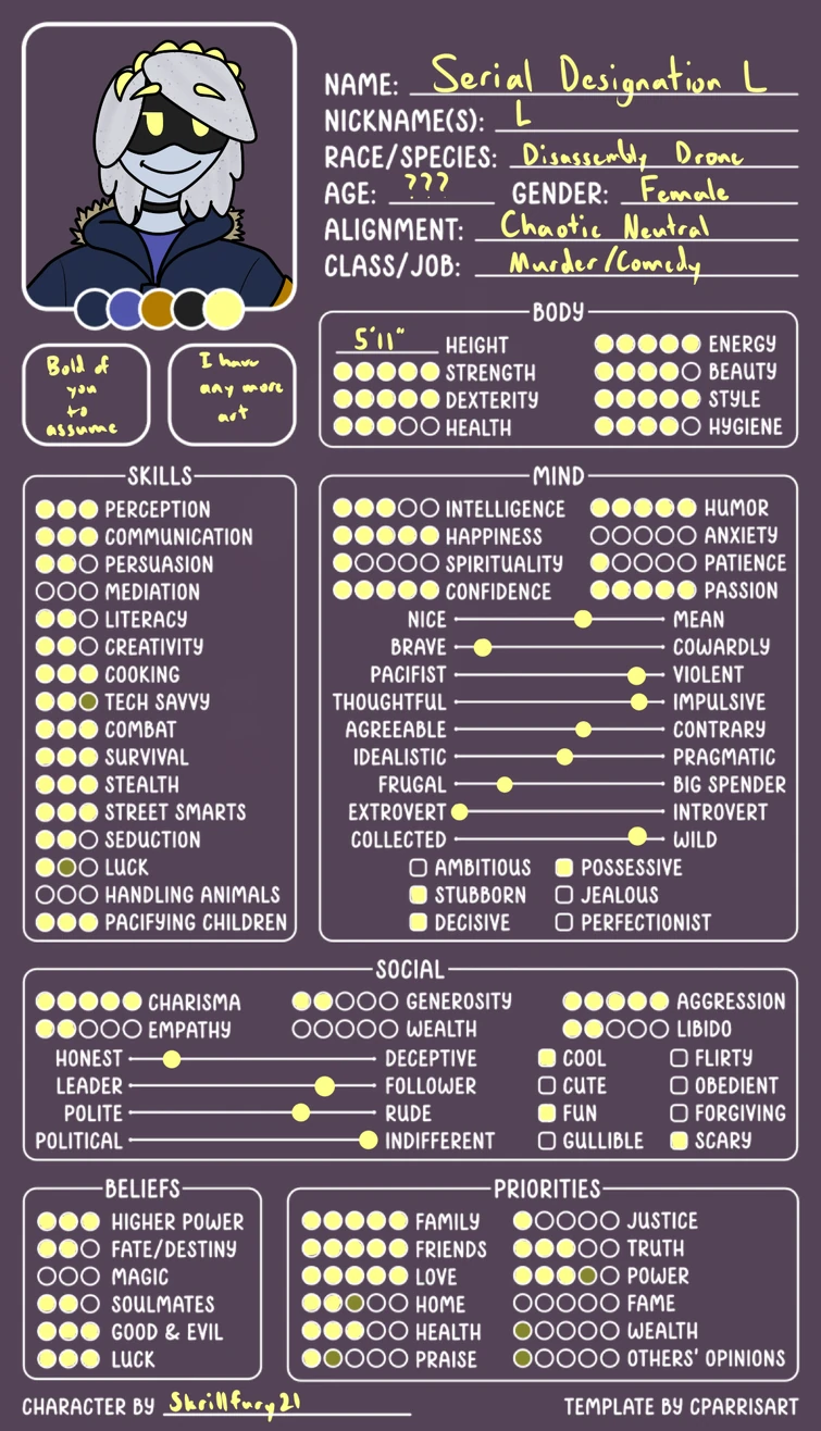 Serial Designation: L! - a Character and Apparently Nyx’s New Wife (/lh ...