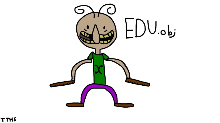 Decided to make my own Baldi exe. EDU.obj. | Fandom