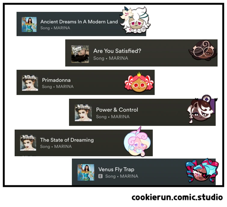 Cookies as Songs | Fandom