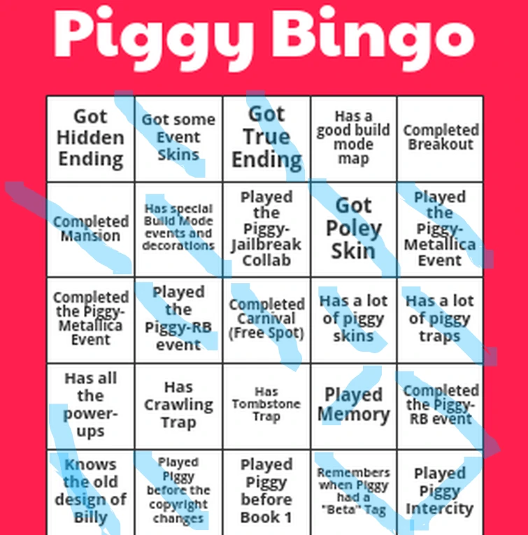 Piggy Bingo! | Fandom