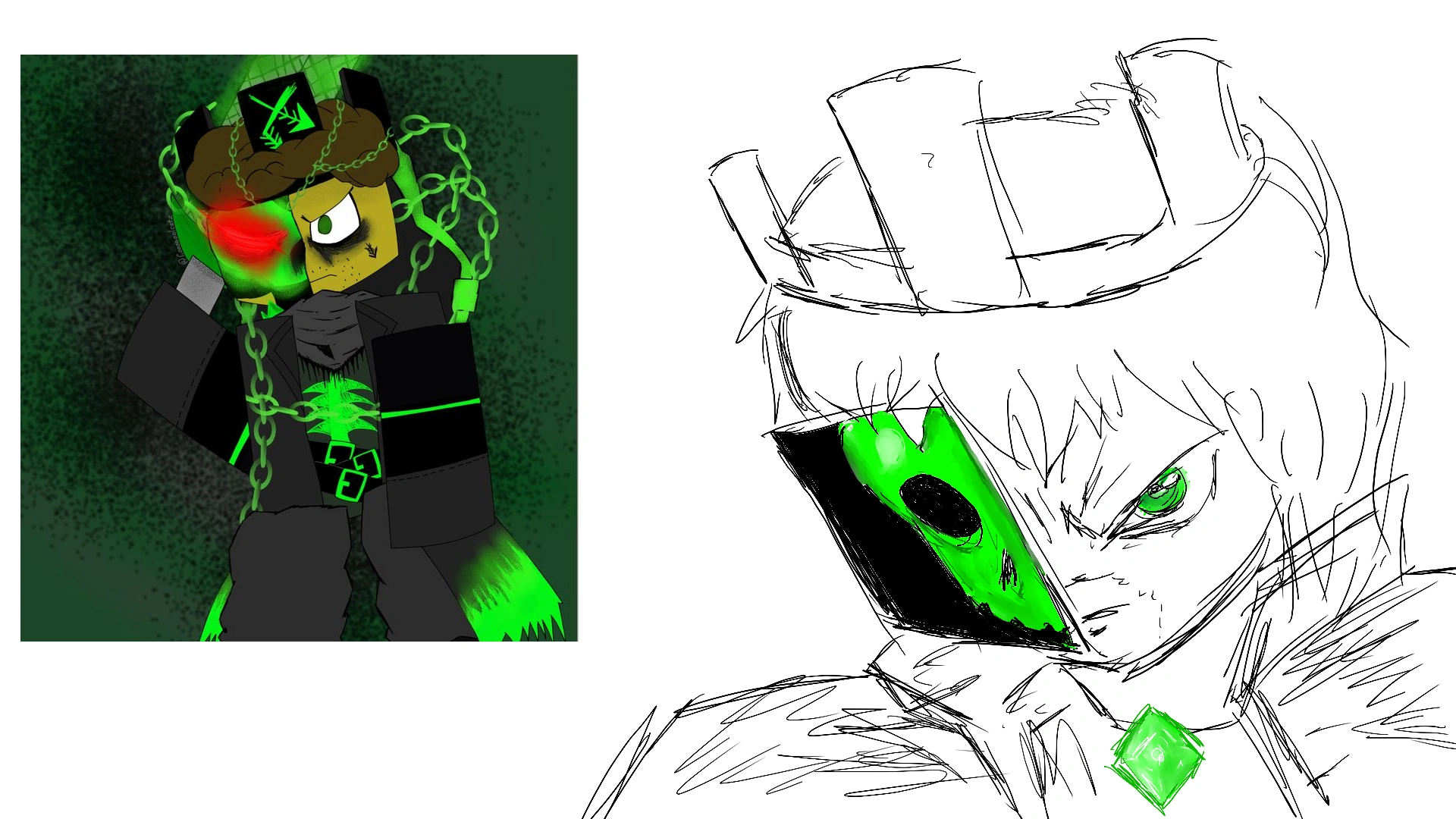 hacklord sketch (i have a unholy obessesion with him oml) | Fandom