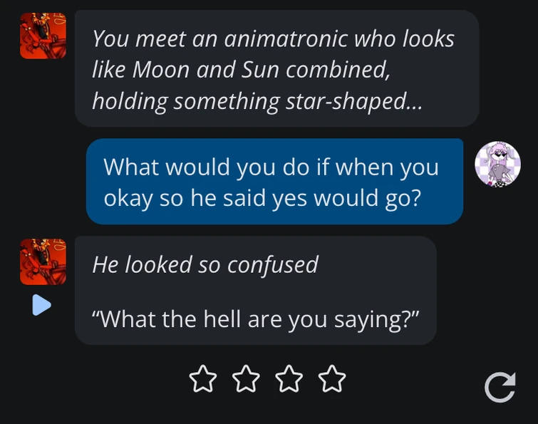 Asking tsams characters one specific question on c.ai as my tsams oc 😍 | Fandom