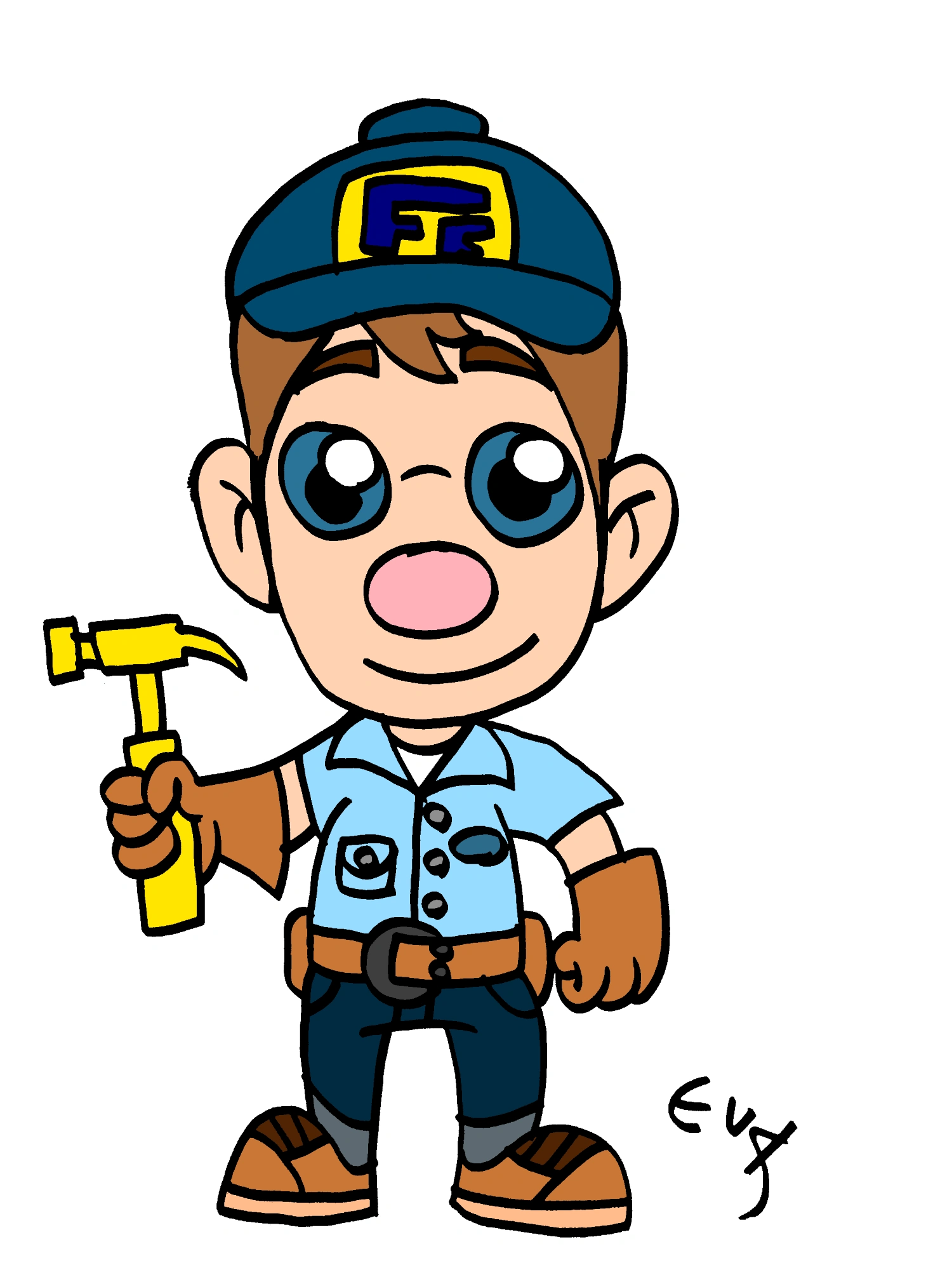 My drawing of Fix-It Felix | Fandom