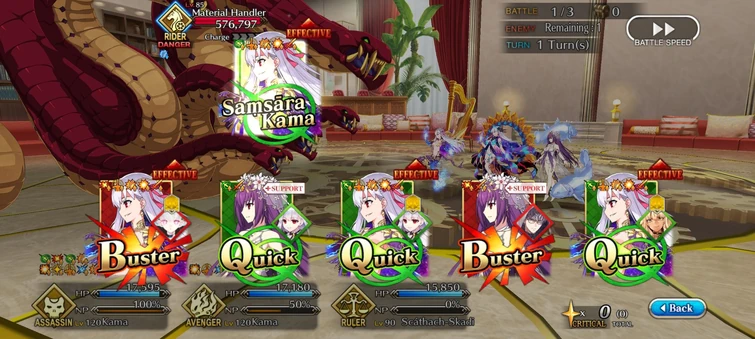 Kama with Kama (Mistake) Command Support | Fandom
