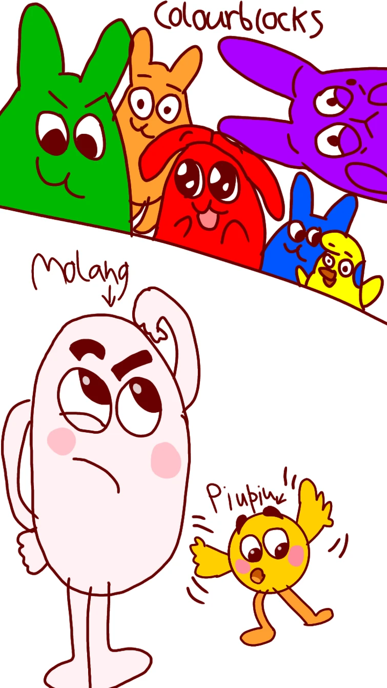 Colourblocks X molang: Colang | Fandom